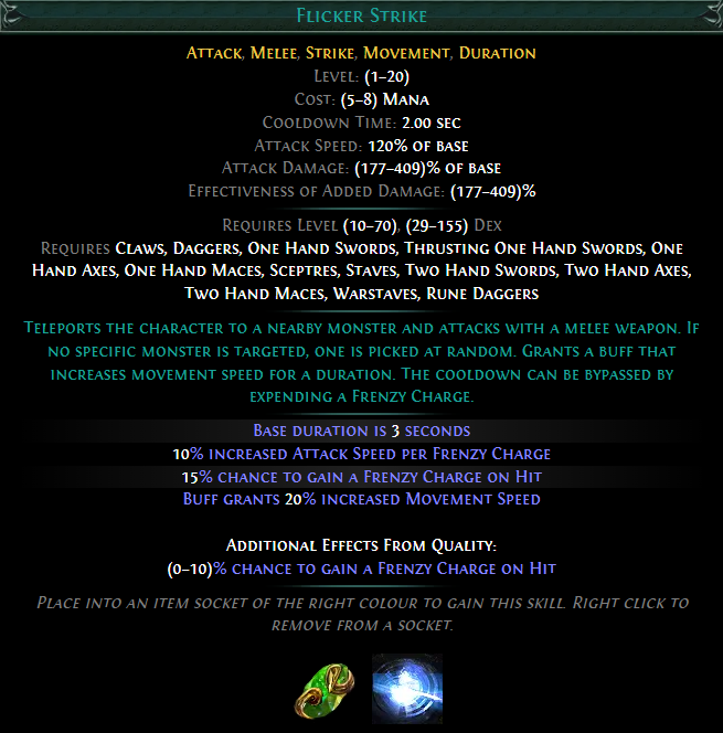 Flicker Strike in PoE 3.26 — The Whirlwind That Keeps Whirling