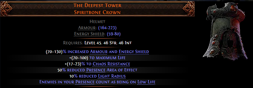 The Deepest Tower Spiritbone Crown in PoE 2 – Best Builds, Farming Tips ...