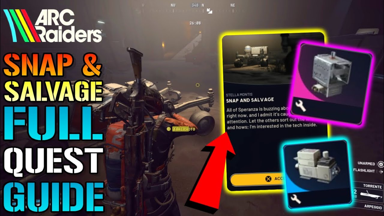 ARC Raiders Snap and Salvage Quest Guide: How to Find Magnetron and ...