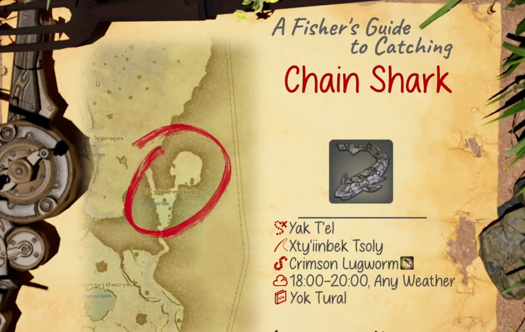 FFXIV Dawntrail Fishing Guide – How to Catch Chain Shark & Other Rare ...