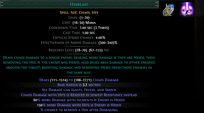 Best Hexblast Build for PoE 3.26 – Still a War Crime?