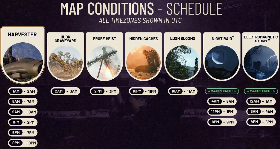 ARC Raiders Event Timers Explained: Rotation Schedule, Map Conditions ...