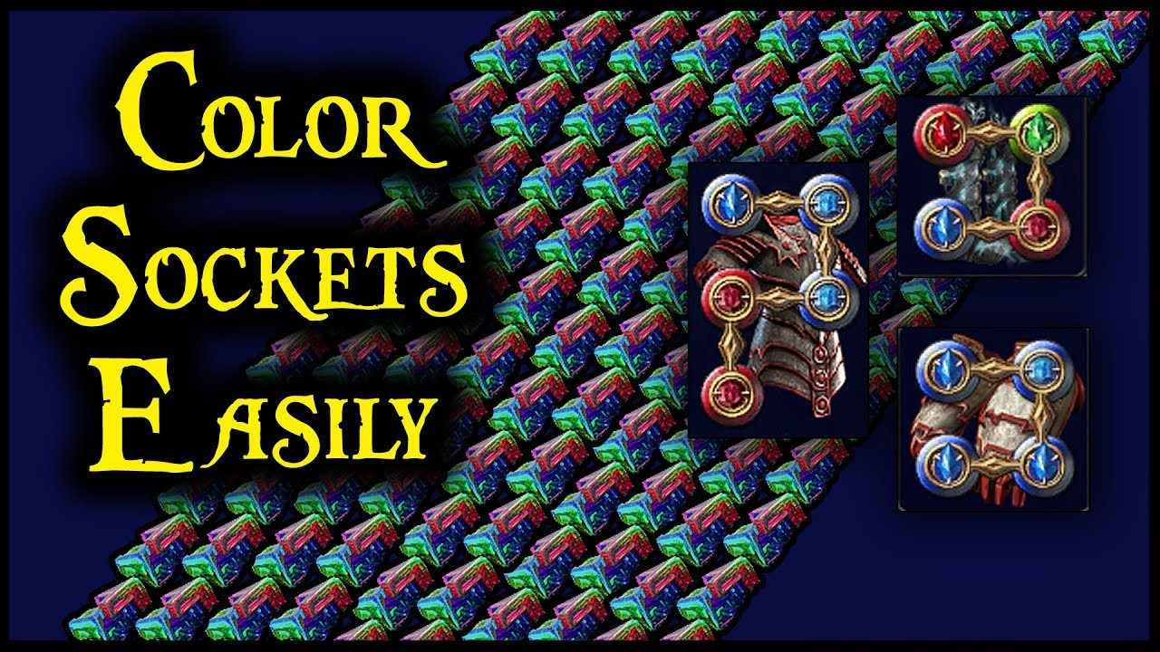 How to Craft White Sockets in Path of Exile